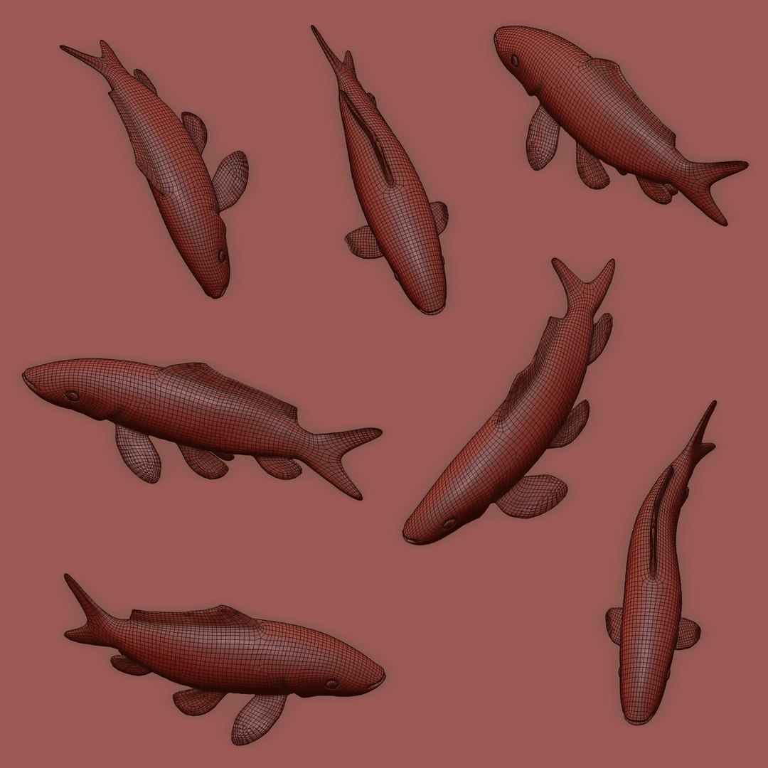 3D Model Koi Fish For Ponds And Lakes Med-Poly - TurboSquid 2133199