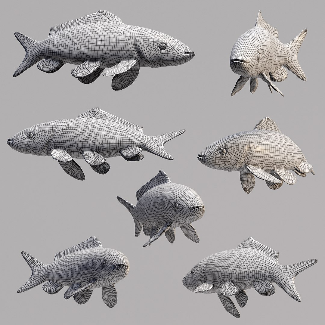 3D Model Koi Fish For Ponds And Lakes Med-Poly - TurboSquid 2133199