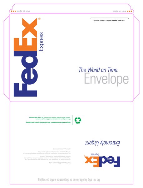 FedEx Envelope 3D 모델 - TurboSquid 683415