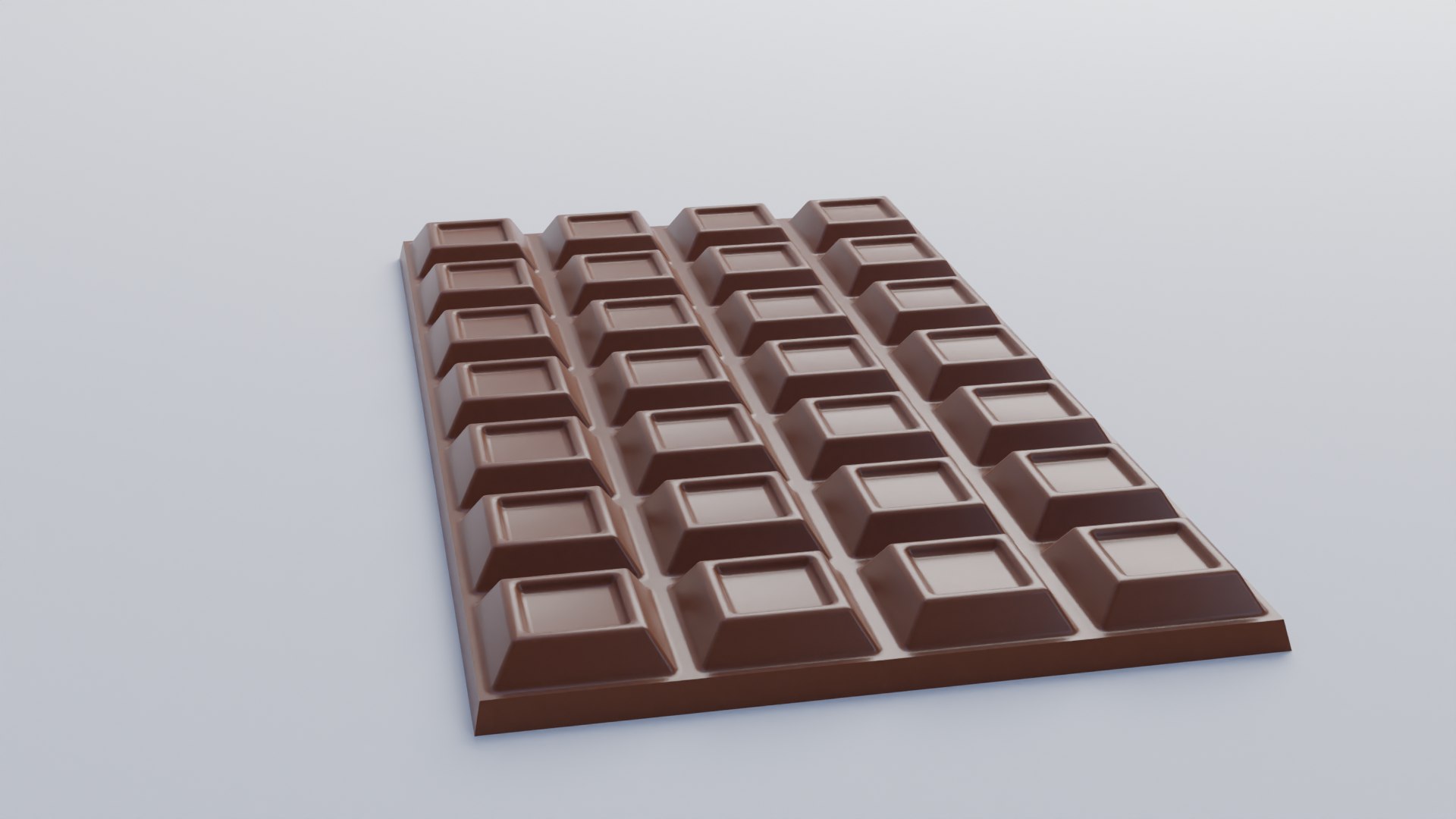 3D Chocolate Bar - TurboSquid 2382072