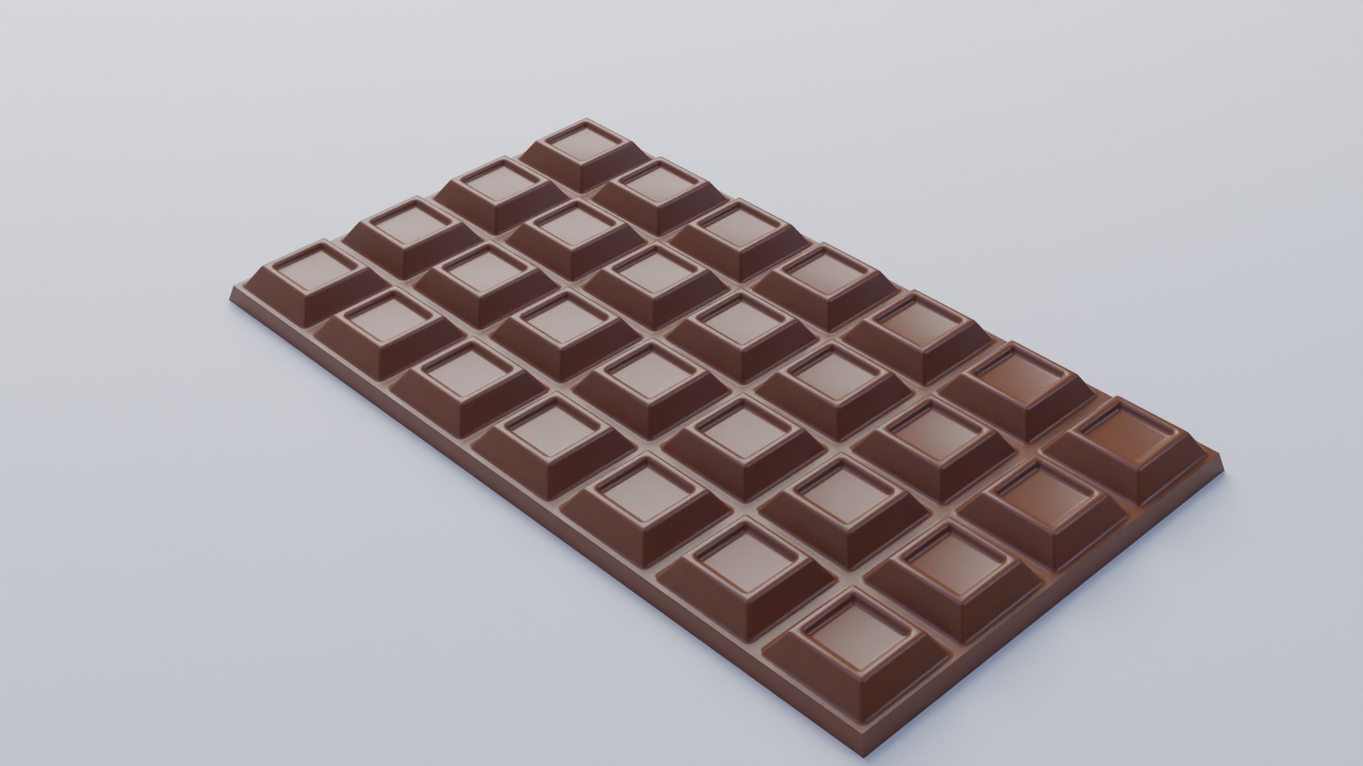 3D Chocolate Bar - TurboSquid 2382072