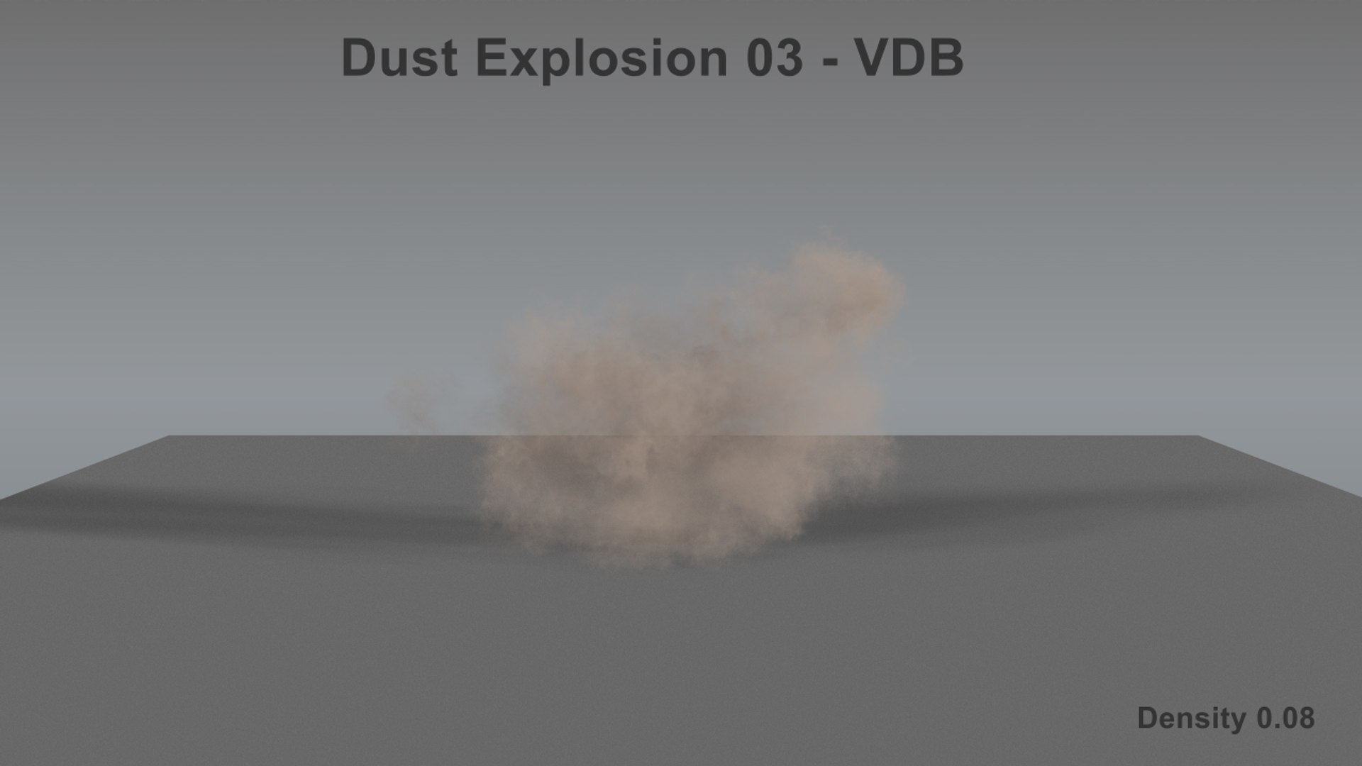 3D Dust Explosion 03 Vdb - TurboSquid 1488902