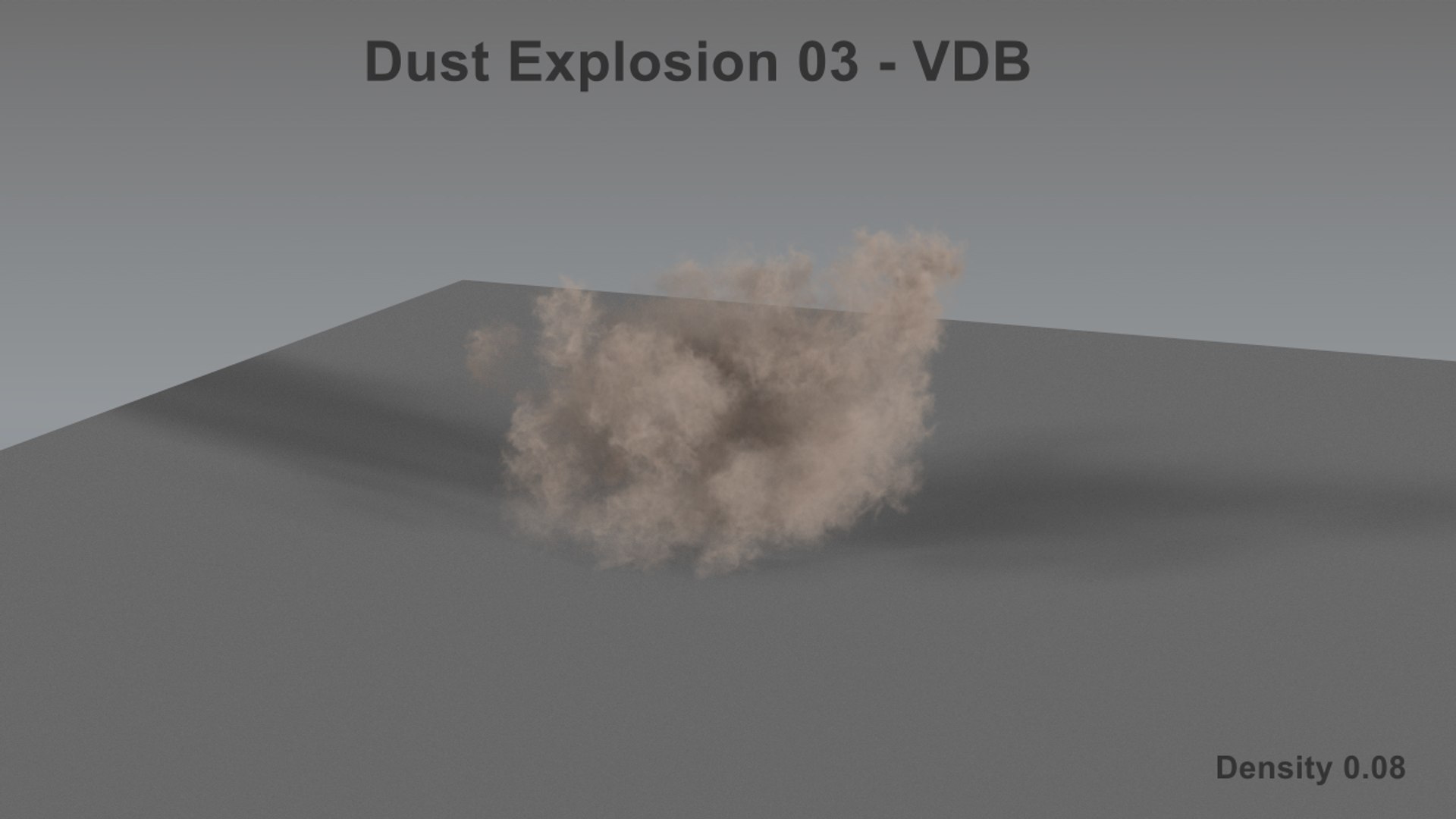 3D Dust Explosion 03 Vdb - TurboSquid 1488902