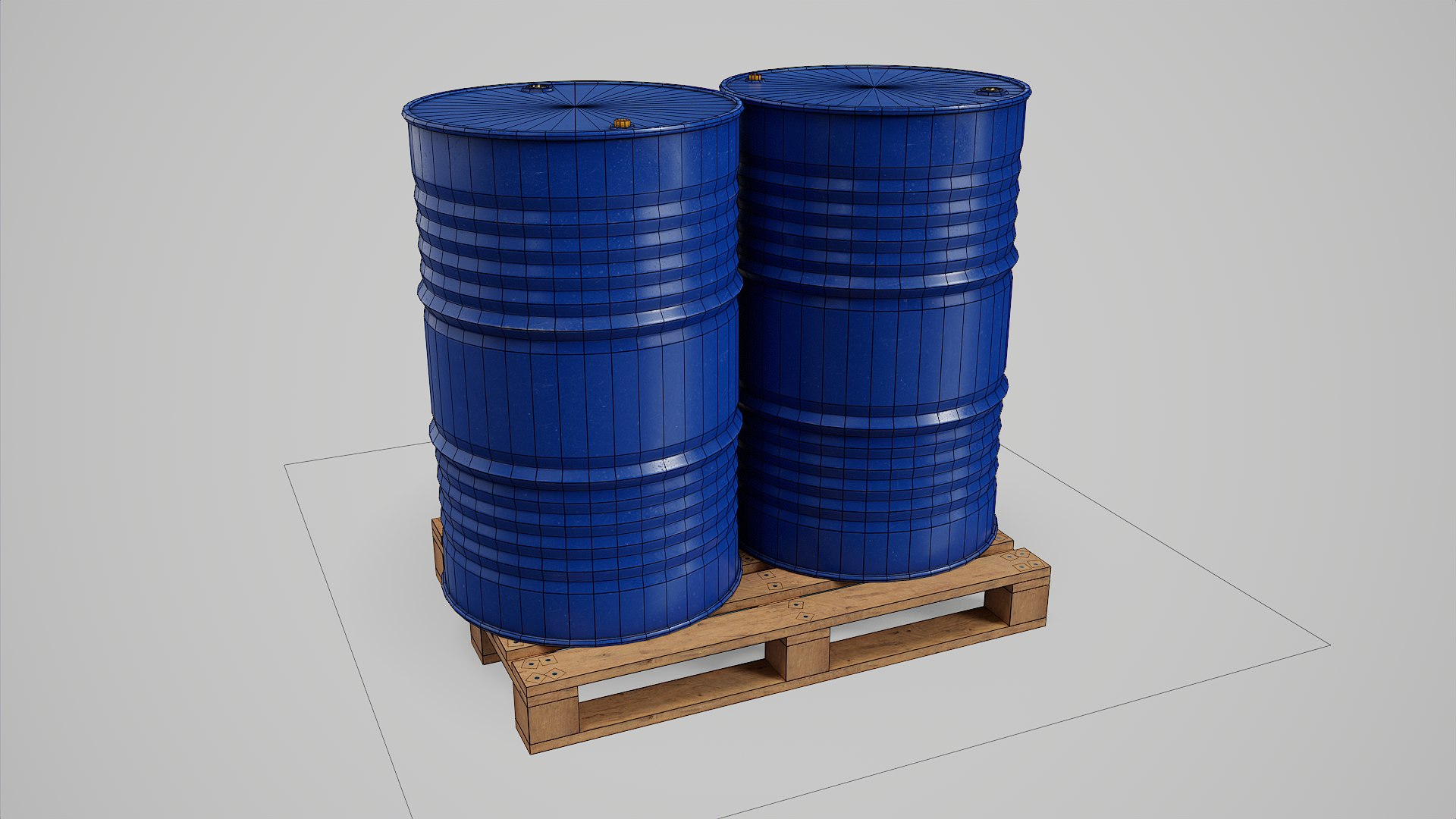 3D Barrel Game Ready - TurboSquid 2234802