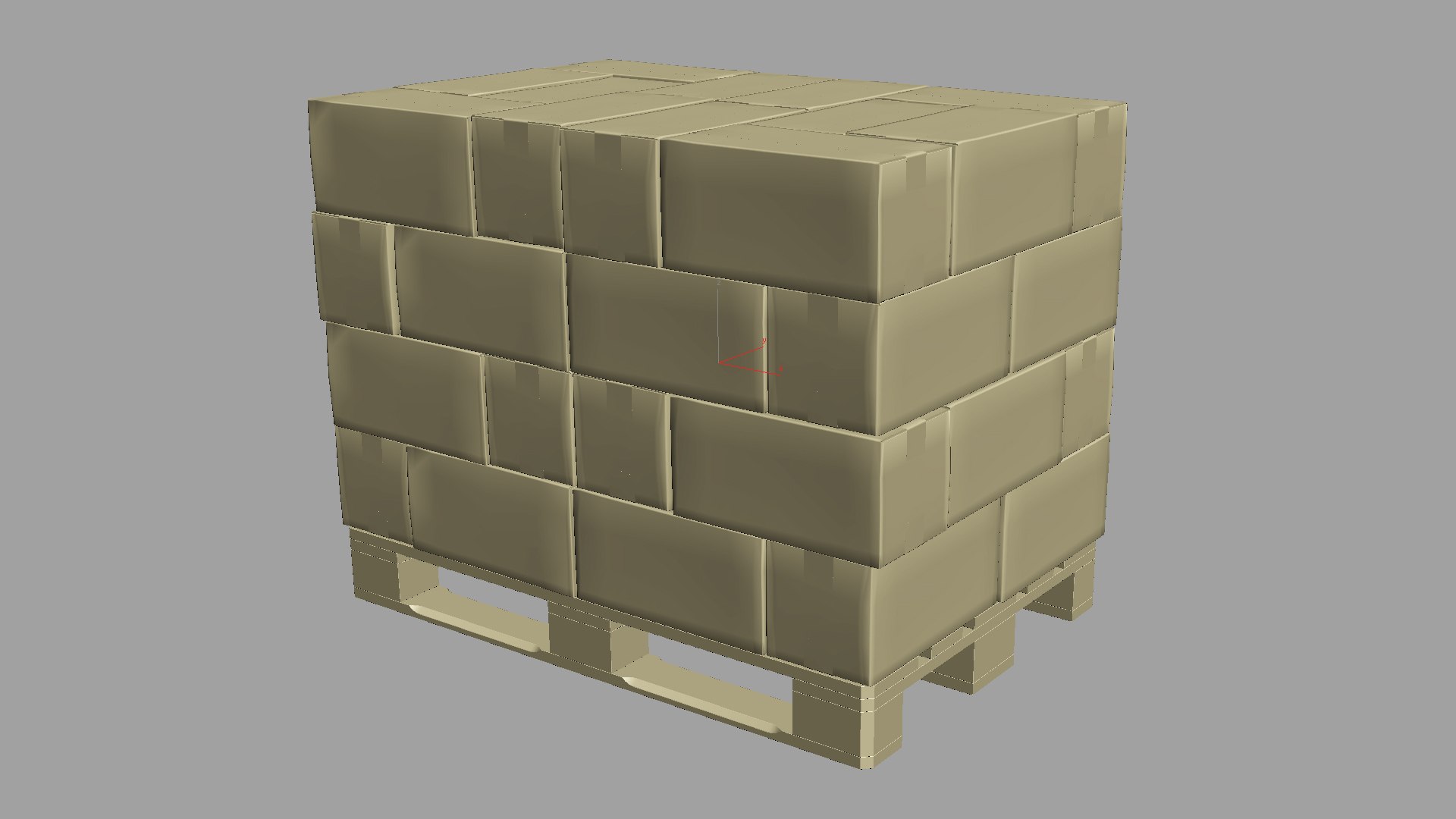 Pallet Boxes 3D Model - TurboSquid 1296883