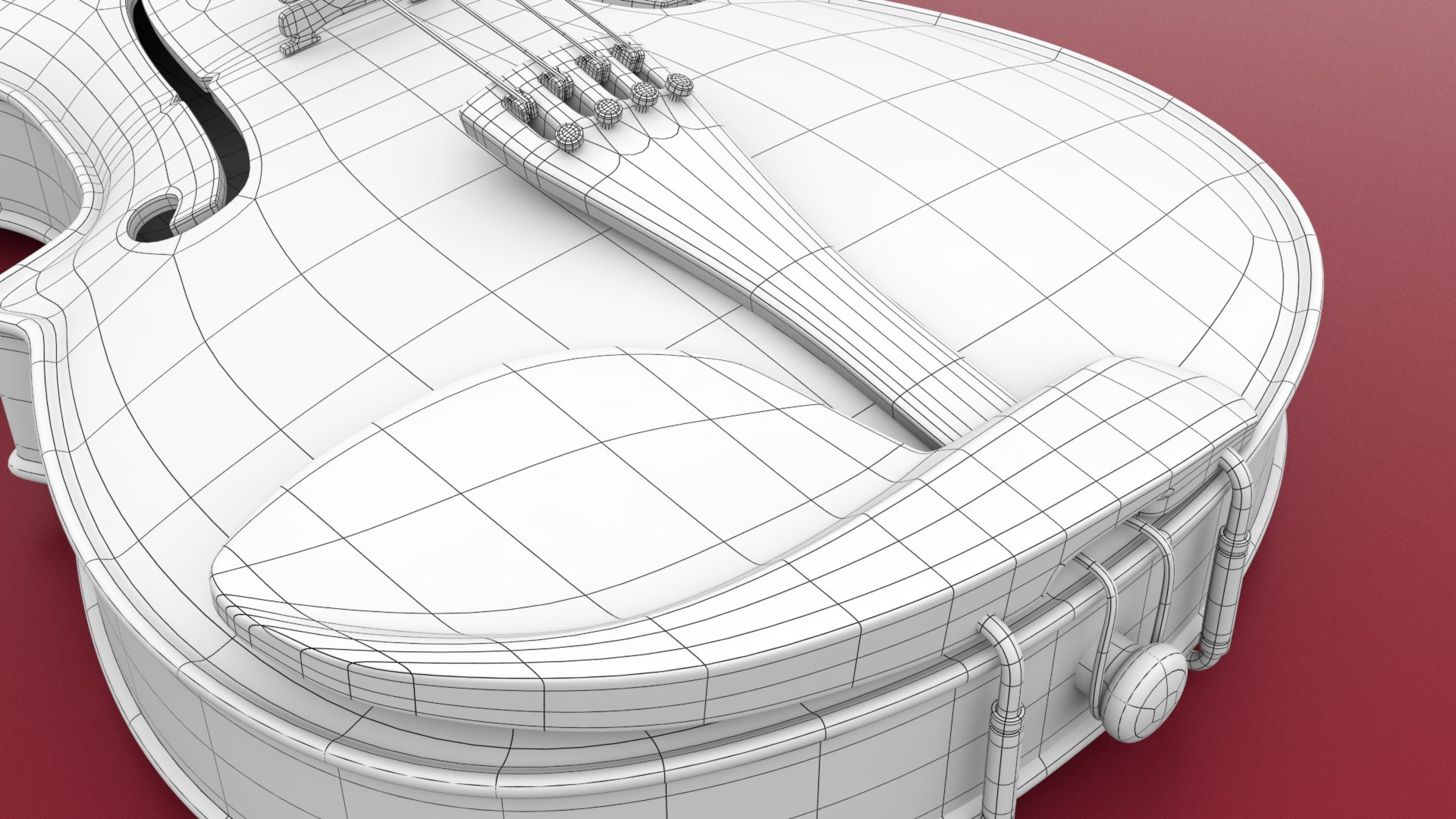 3D Violin Music Instrument Model - TurboSquid 1380202