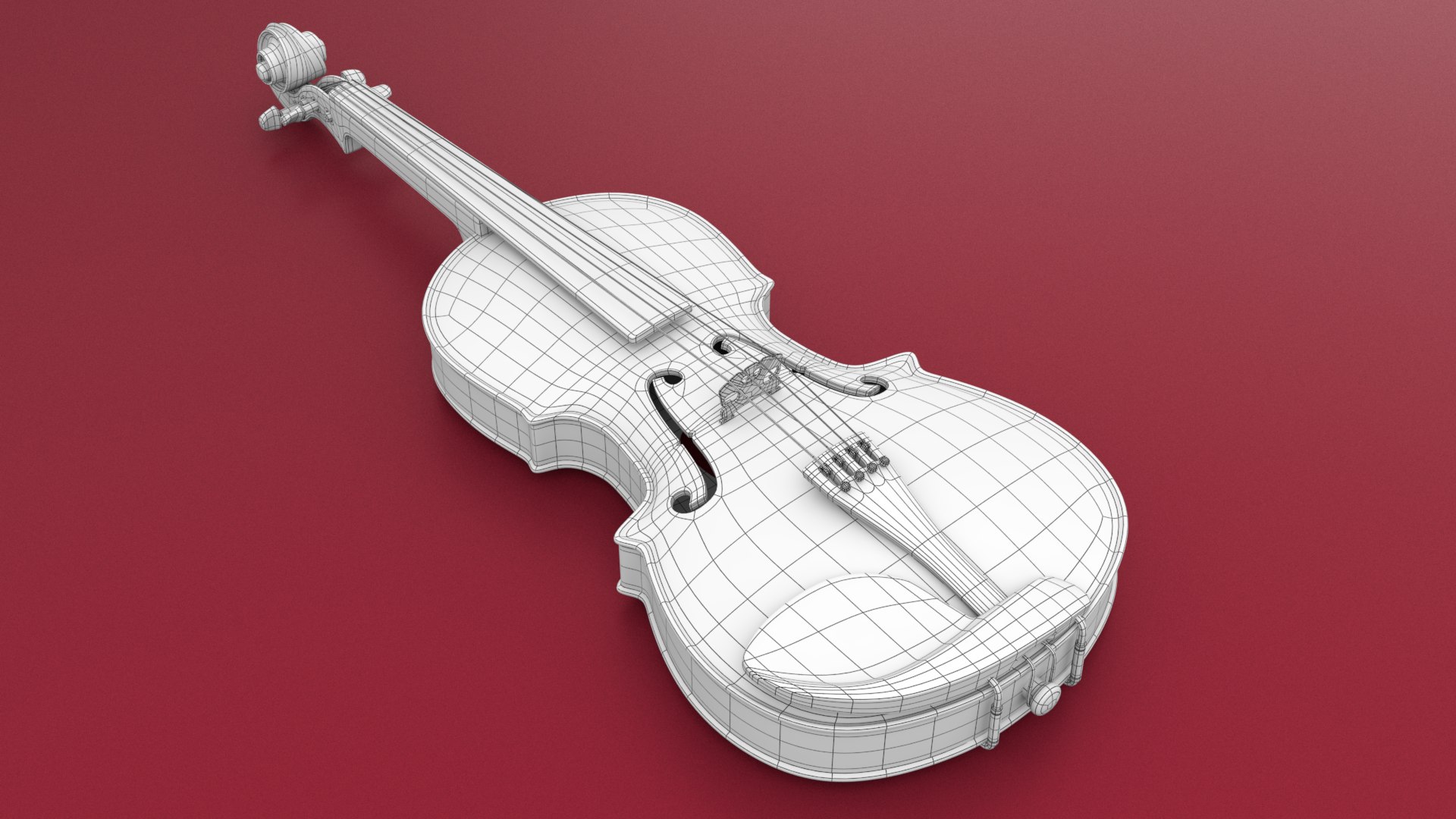 3D Violin Music Instrument Model - TurboSquid 1380202