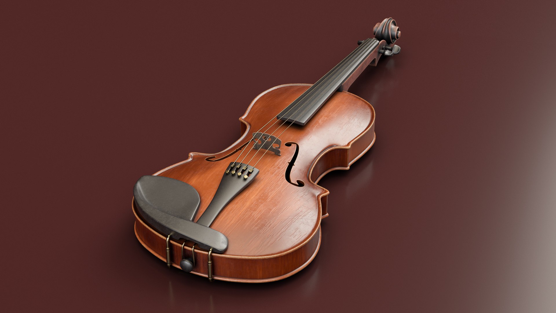 3D Violin Music Instrument Model - TurboSquid 1380202