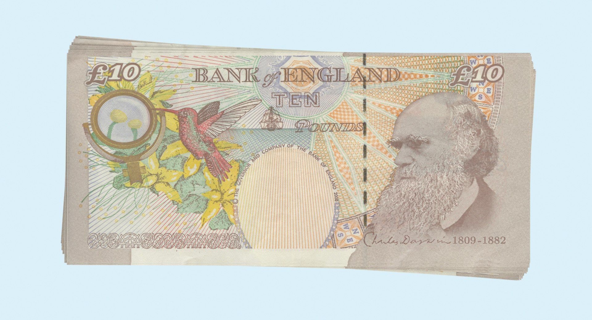 10-pound-note---pack 3D Model | 1145020 | TurboSquid