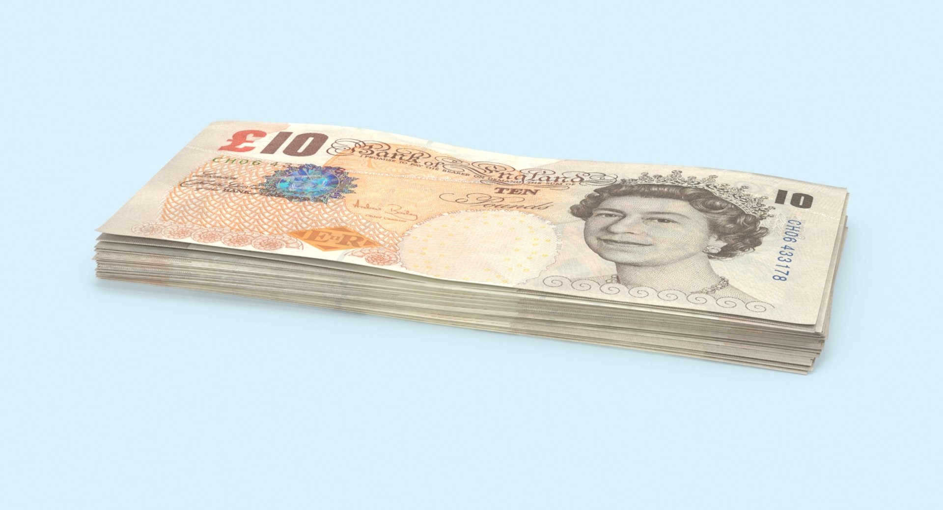 10-pound-note---pack 3D Model | 1145020 | TurboSquid