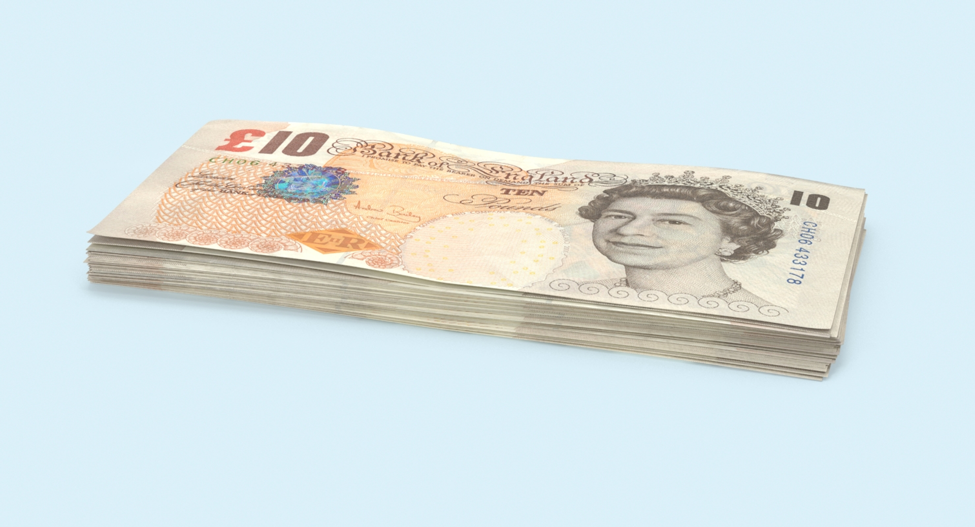 10-pound-note---pack 3D Model | 1145020 | TurboSquid