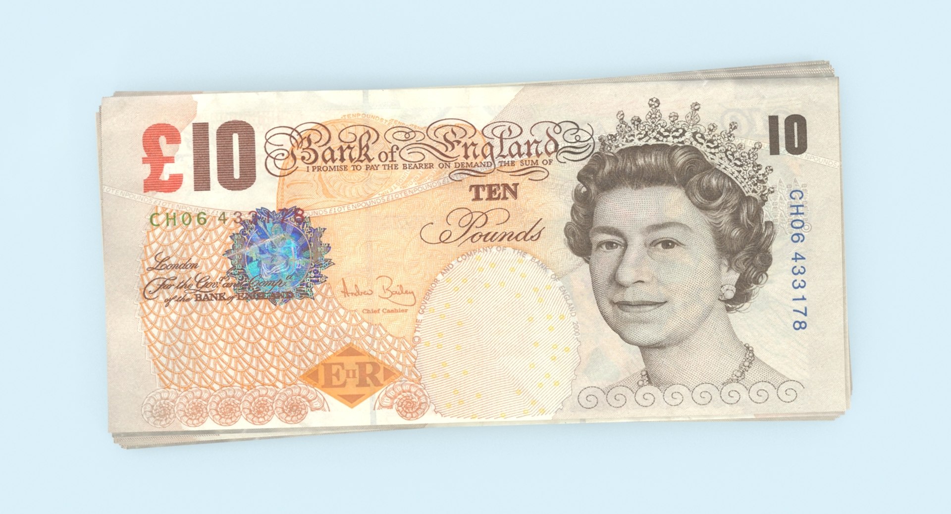 10-pound-note---pack 3D Model | 1145020 | TurboSquid