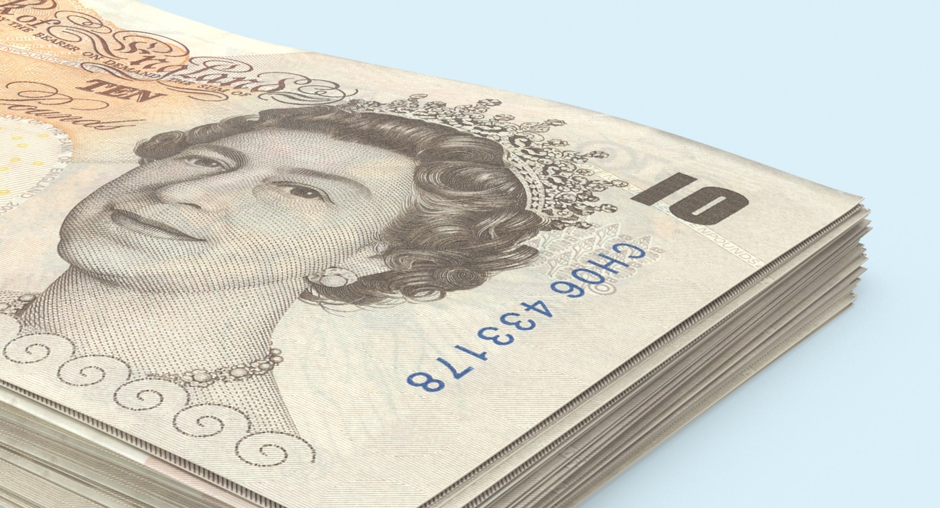 10-pound-note---pack 3D Model | 1145020 | TurboSquid