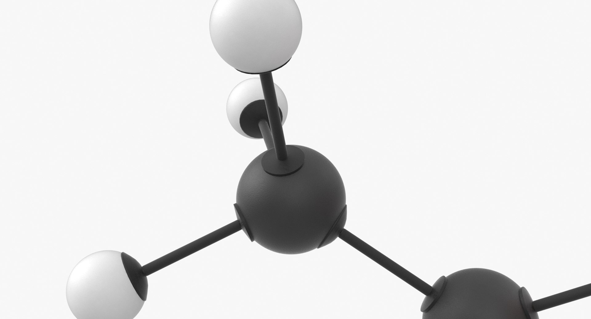 Ethanol Molecule 3D Model - TurboSquid 1424763