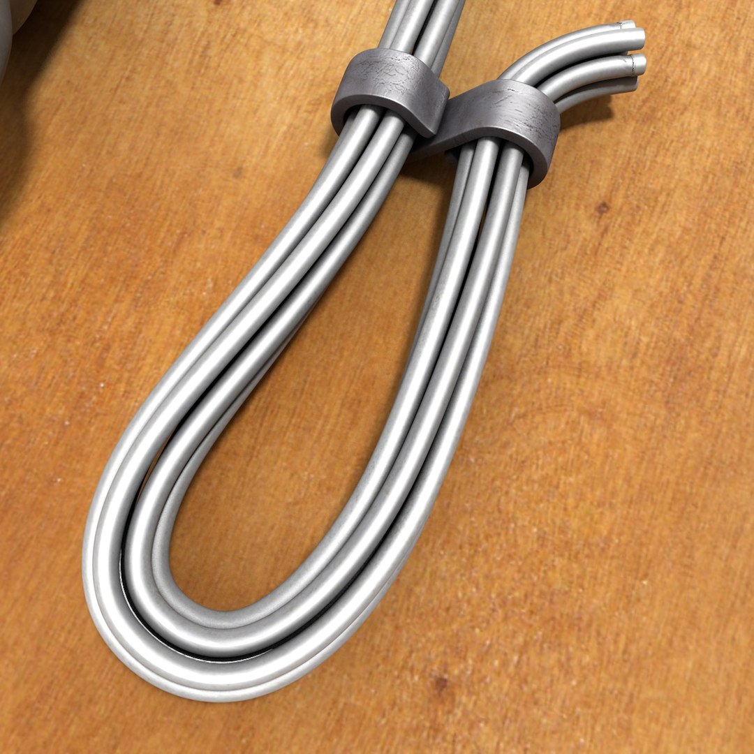3d model bolt nut wire