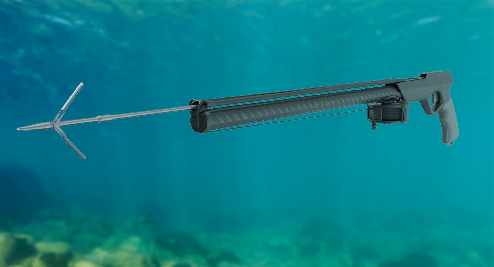 Carbon Fibre Speargun 3d Max