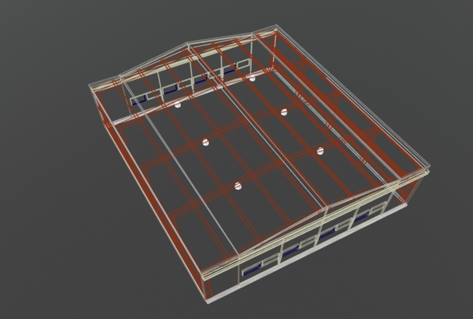 3d Model Storage Hangar