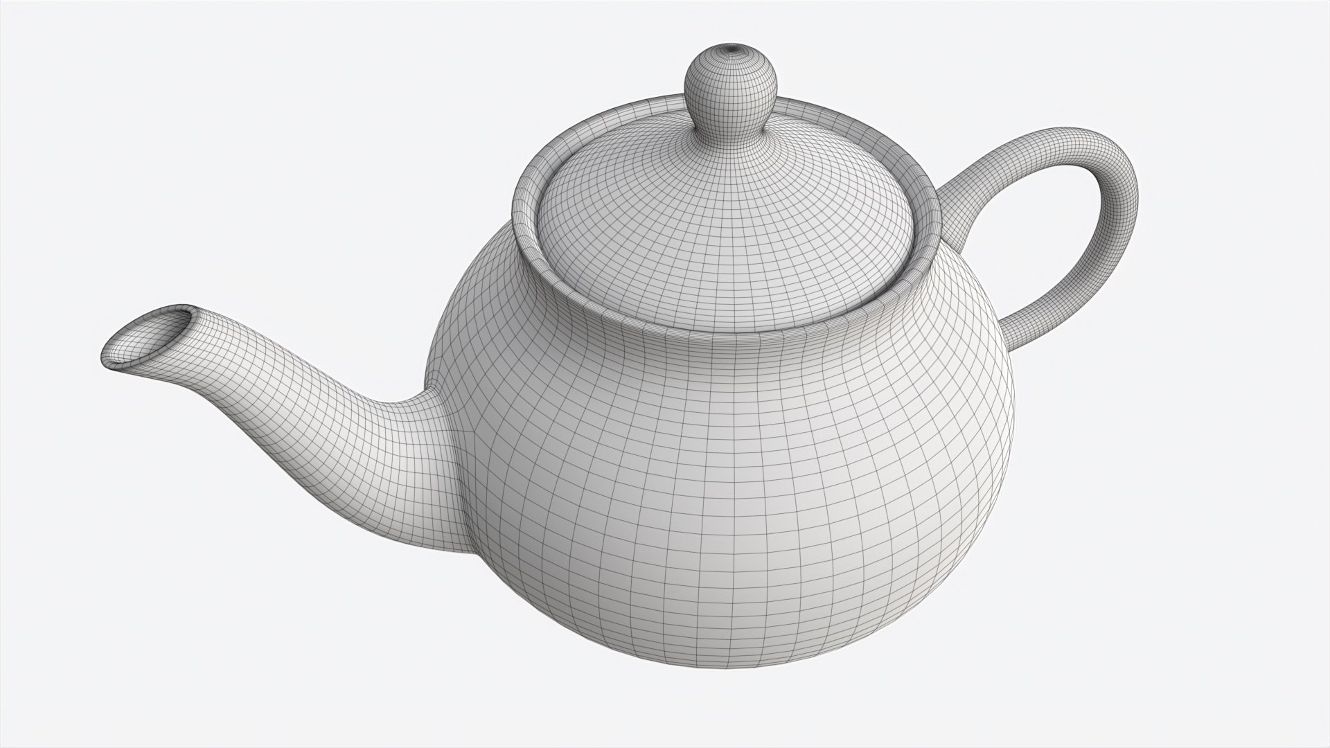 Classic Ceramic Teapot 02 3D model - TurboSquid 2055057