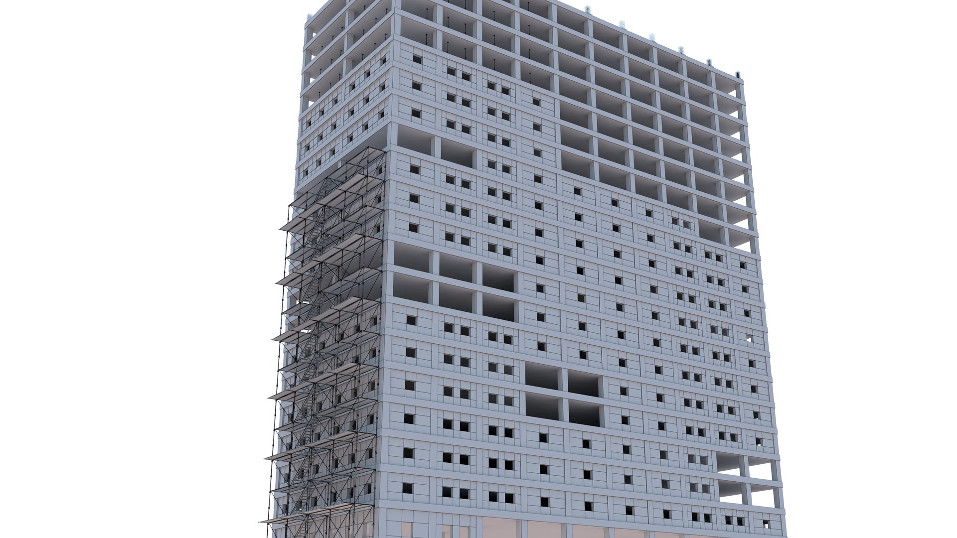 3D model construction building - TurboSquid 1574639