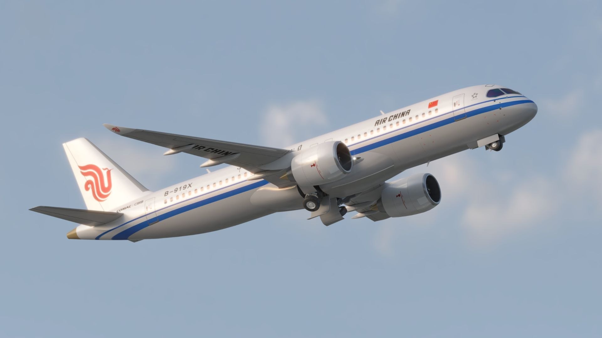 C919 Chinese Commercial Aircraft 3D Model - TurboSquid 2302888