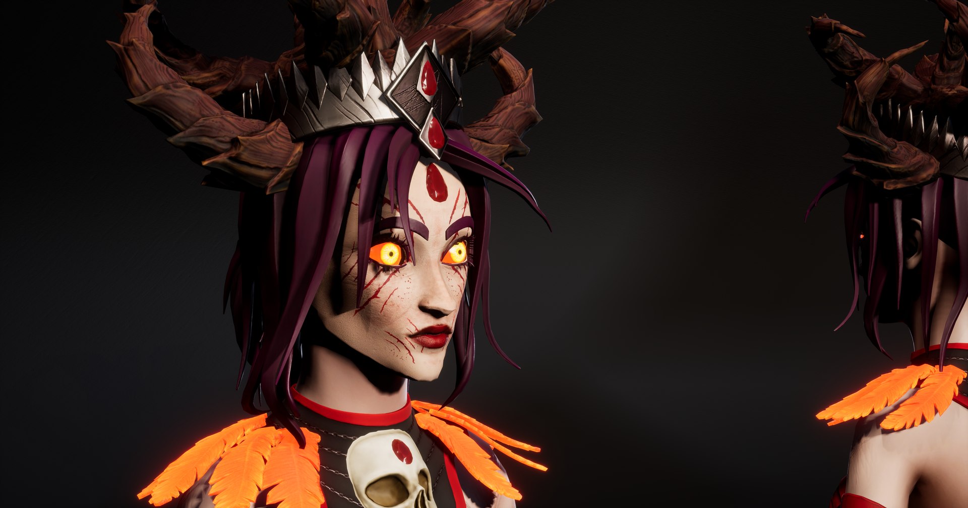 Stylized Female Necromancer 3D - TurboSquid 2065692