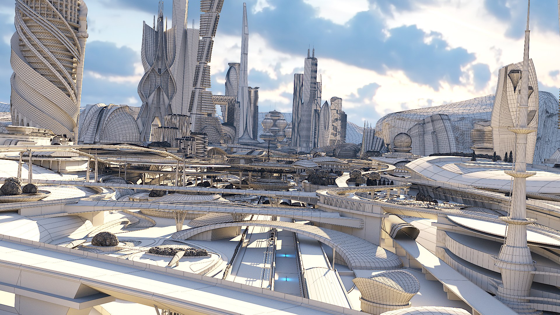 Future City GW Extended 3D Model - TurboSquid 1932948