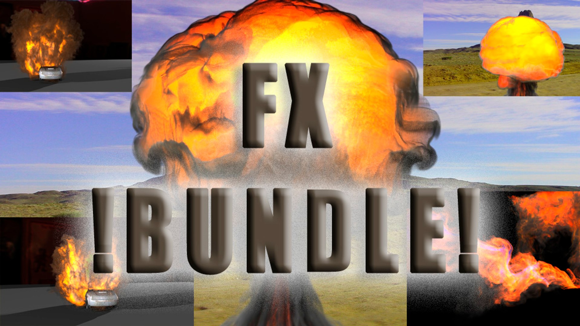 3d Fumefx Atom Bomb Fx