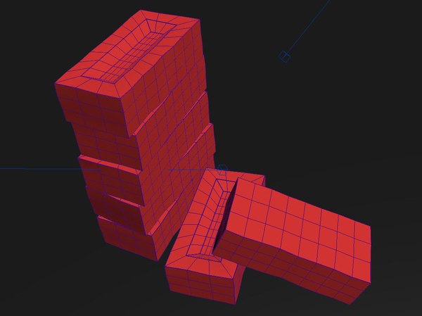 Brick stack 3D model - TurboSquid 1239837