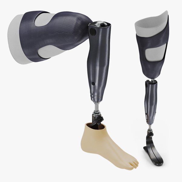 modelo 3d Prótesis de pierna por encima de la rodilla - TurboSquid 2133427