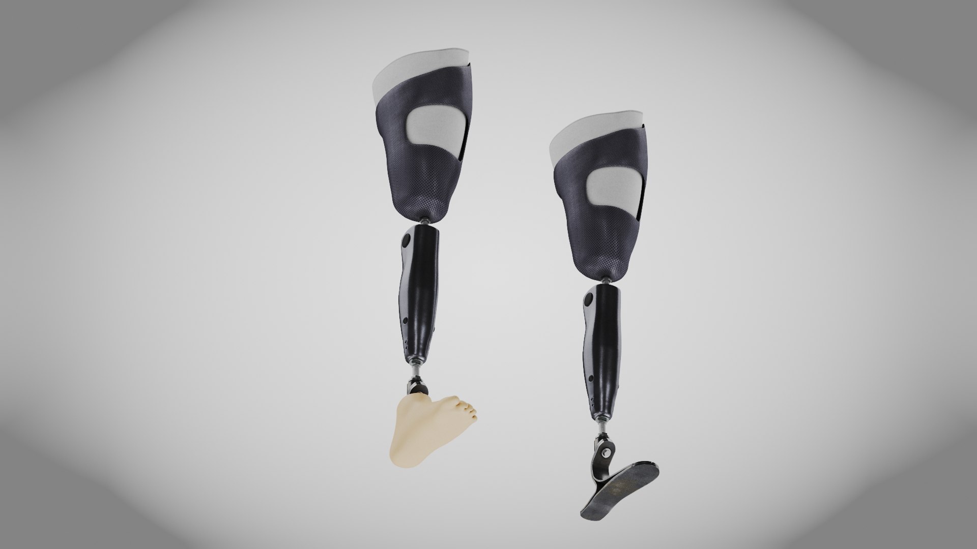 Above Knee Leg Prosthetics 3D Model - TurboSquid 2133427