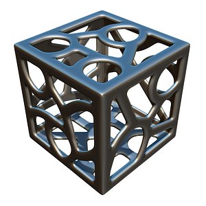 3D cube design sci model - TurboSquid 1414998