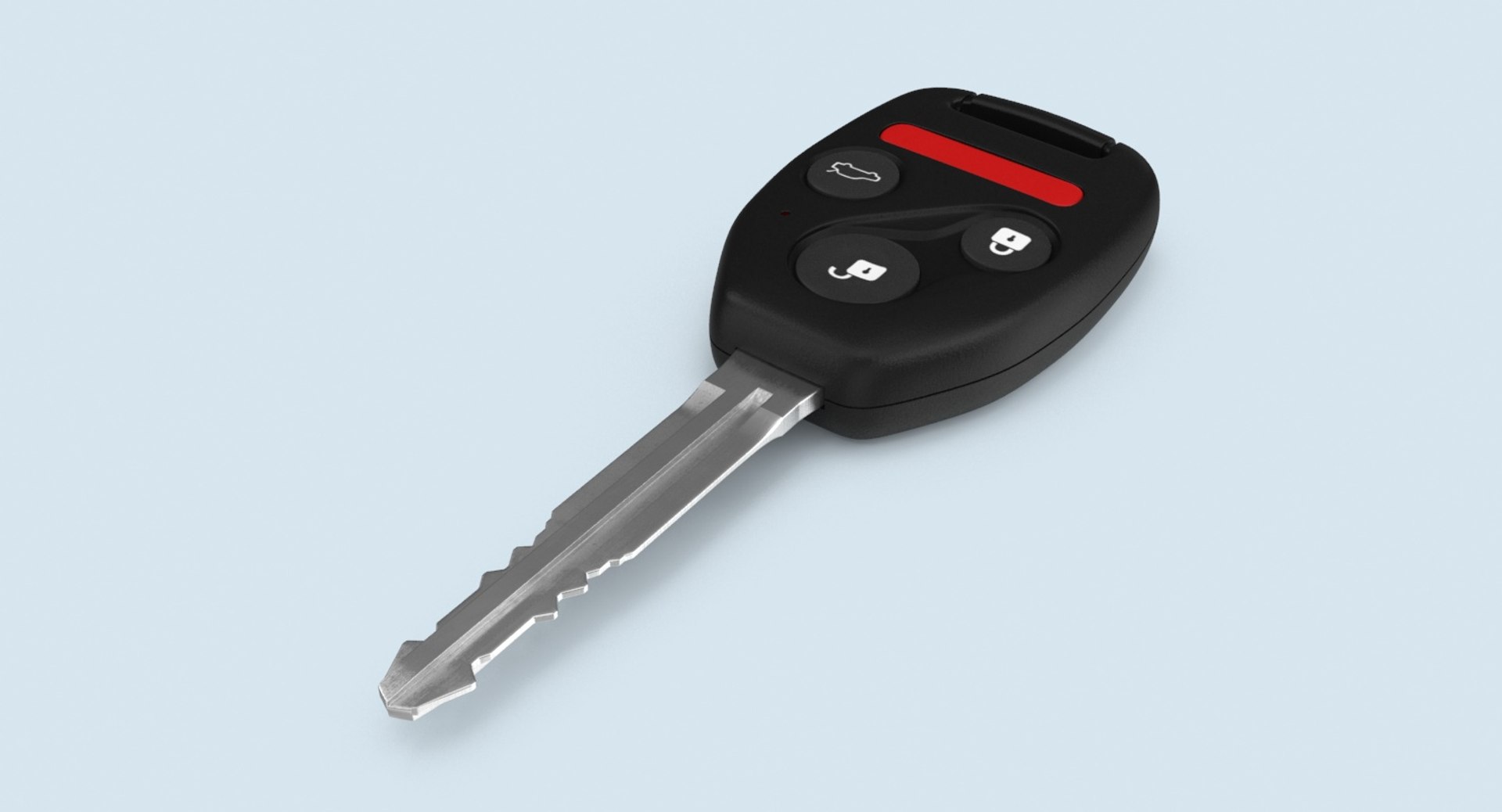 3d car key