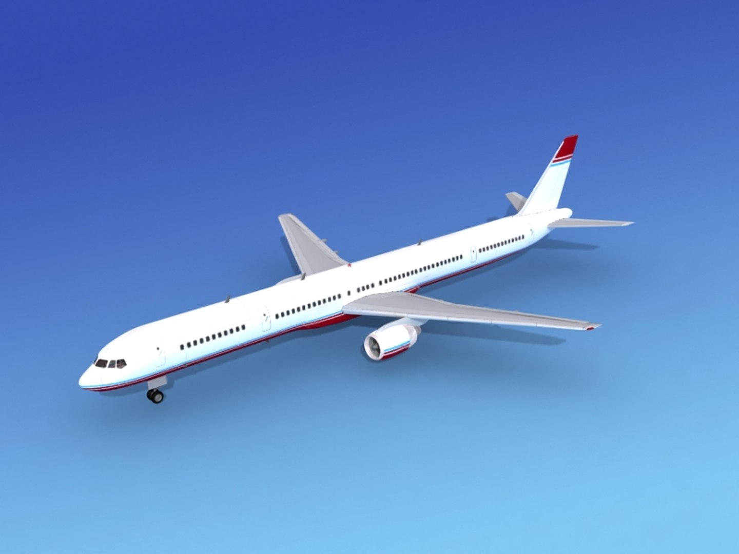 Airline Boeing 757 757-300 Dwg