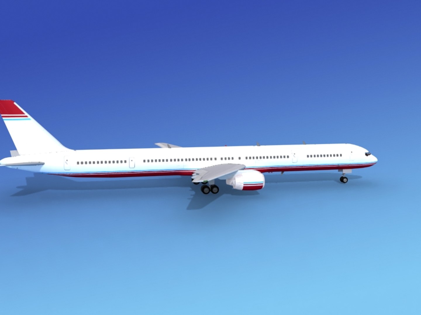 Airline Boeing 757 757-300 Dwg