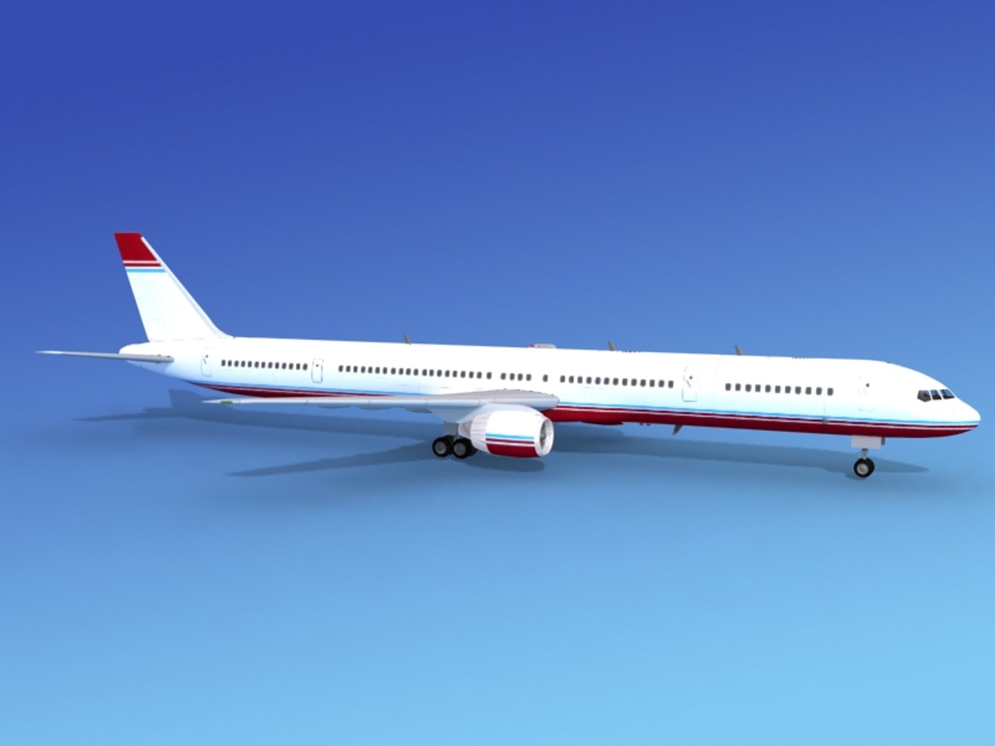 Airline Boeing 757 757-300 Dwg