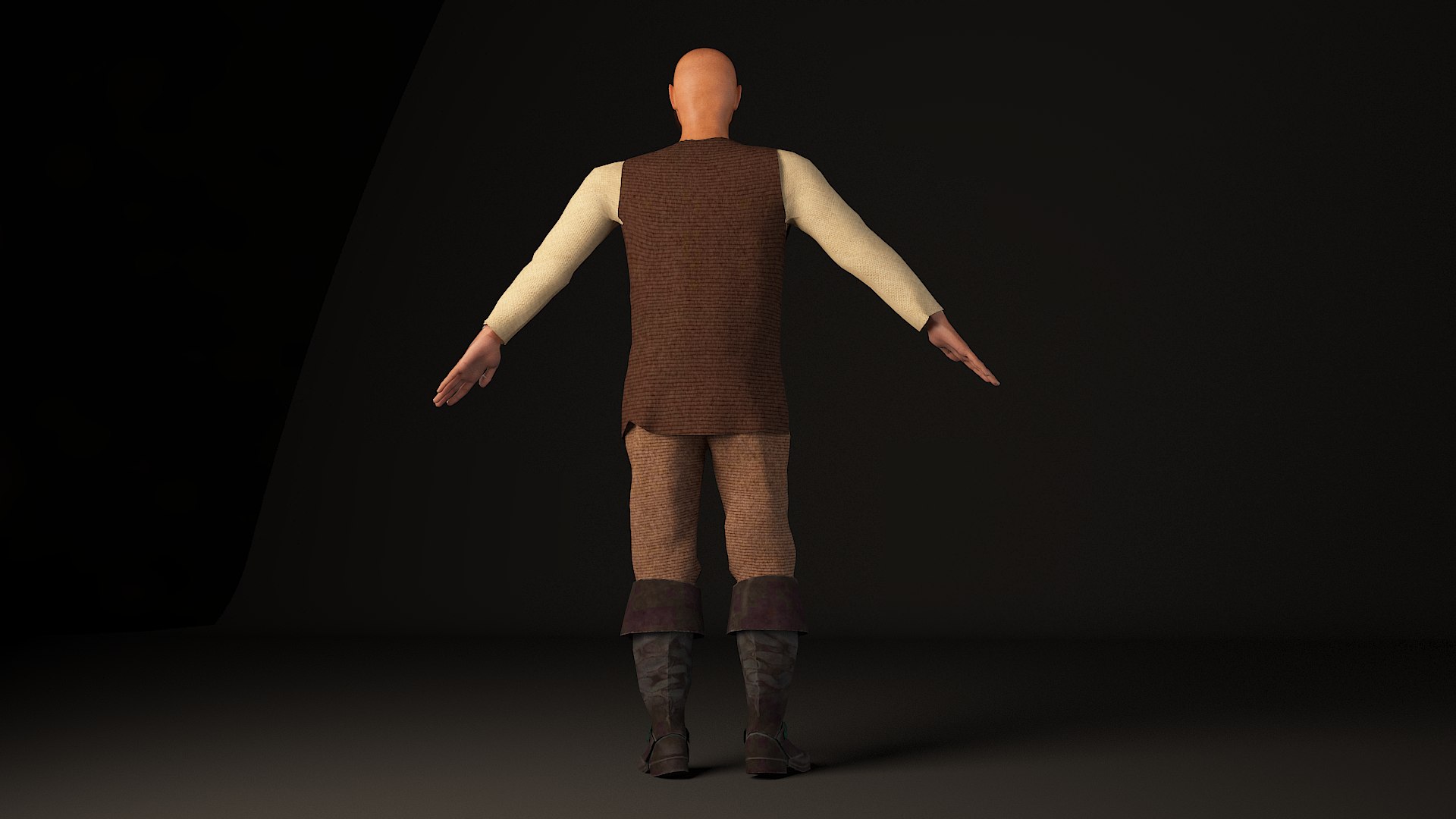 Medieval Man Unreal Engine Rig Model - TurboSquid 2340059