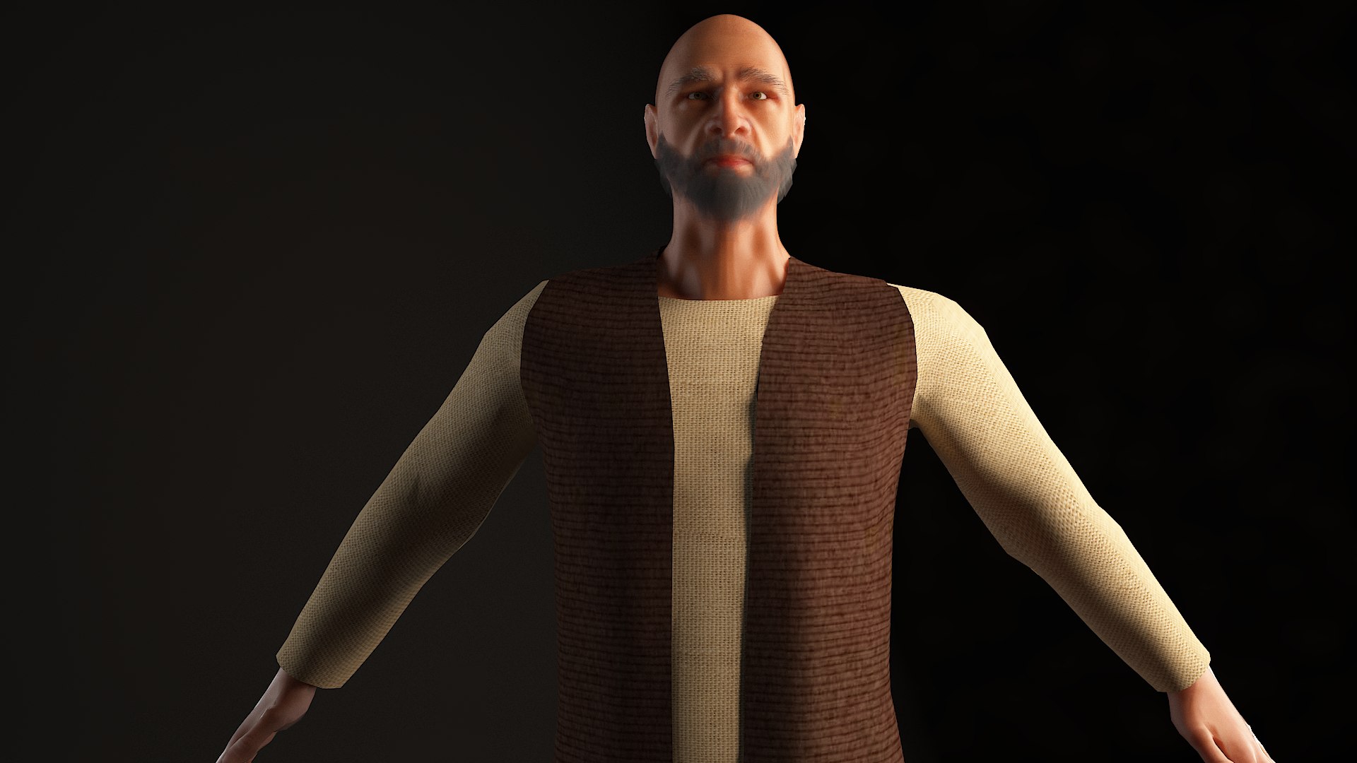 Medieval Man Unreal Engine Rig Model - TurboSquid 2340059