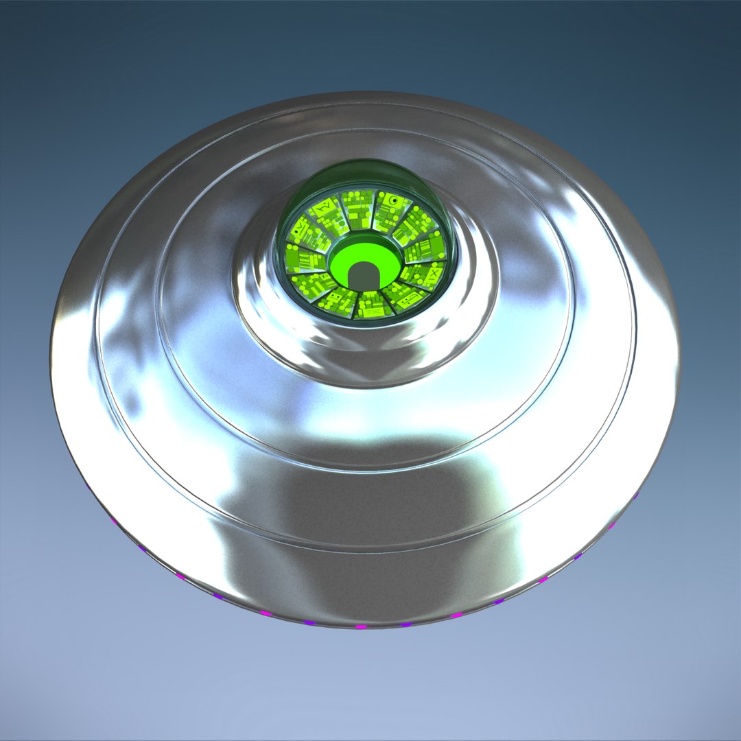 3d Ufo Model