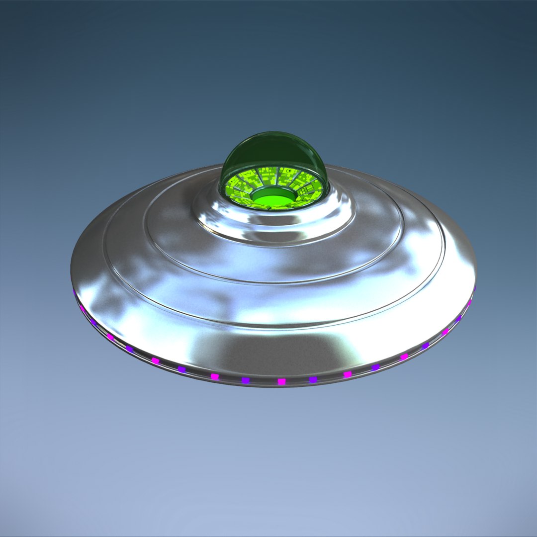 3d Ufo Model