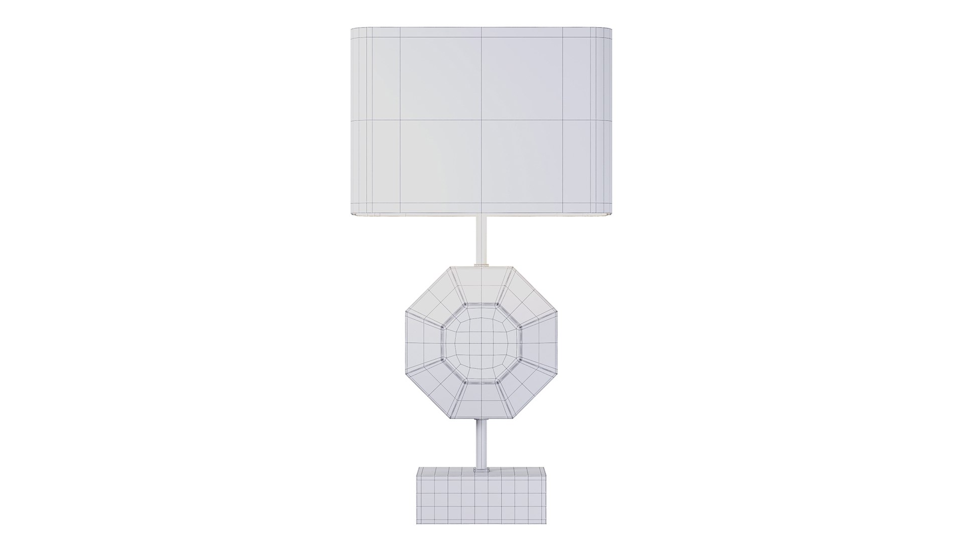 Octagonal Shape Lamp 3D Model - TurboSquid 2229575