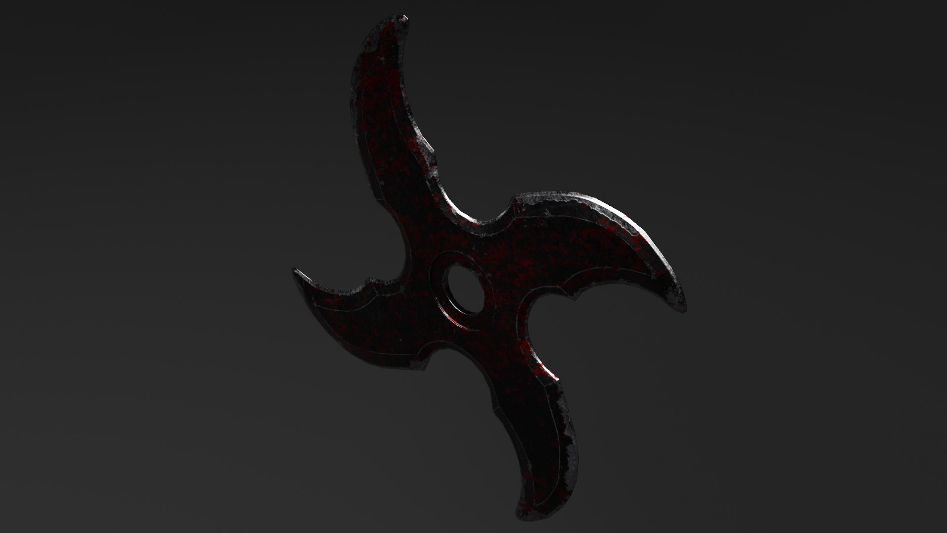Shuriken Weapon 3D - TurboSquid 1462632