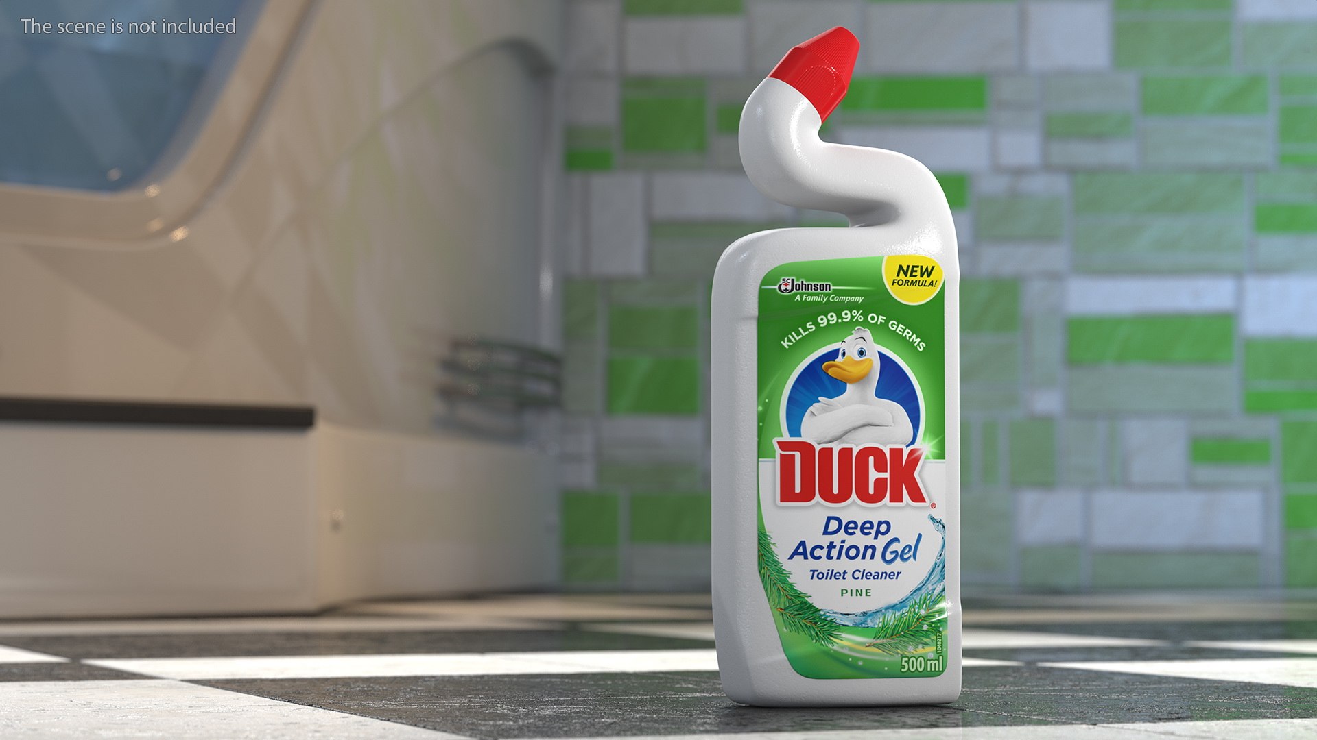 Duck Cleaner Freshener Pine 3D Model - TurboSquid 1703647