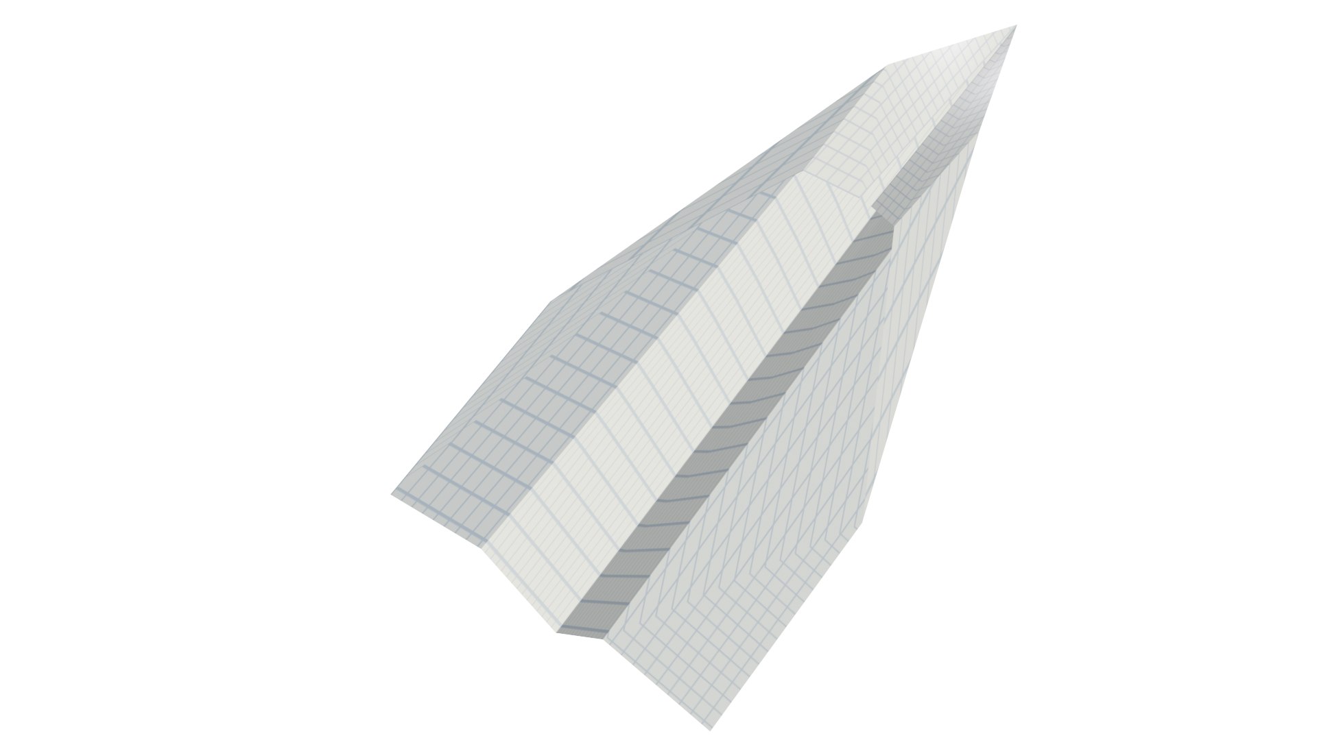 Paper airplane 3D model - TurboSquid 1881396
