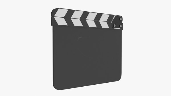 3D model clapboard production time - TurboSquid 1709888