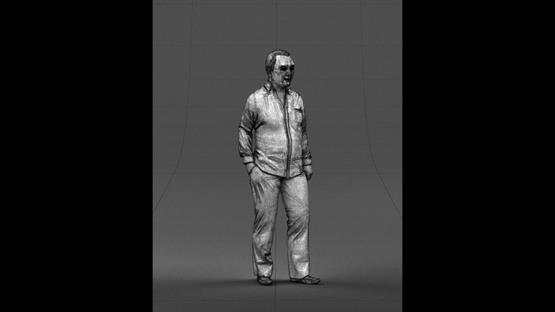 Scanned Realistic Human 3D Model - TurboSquid 1649442
