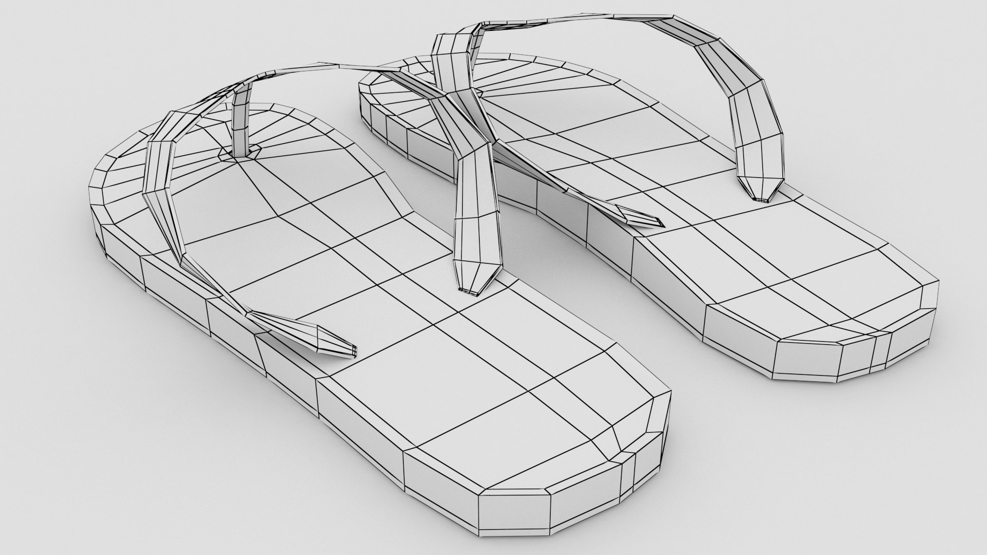 3D Home Slippers Model - TurboSquid 1569224