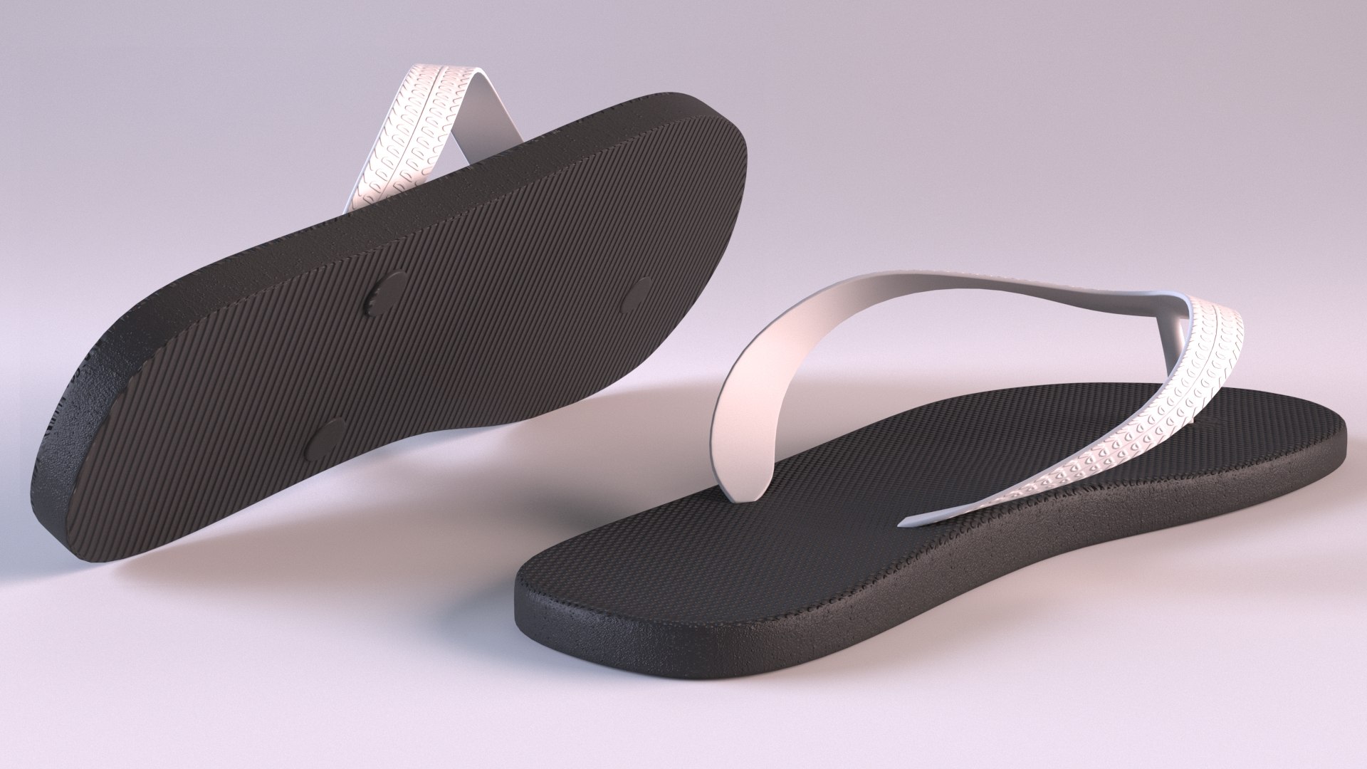 3D Home Slippers Model - TurboSquid 1569224