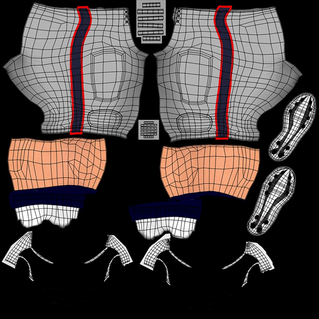 Football American Model - TurboSquid 1191028