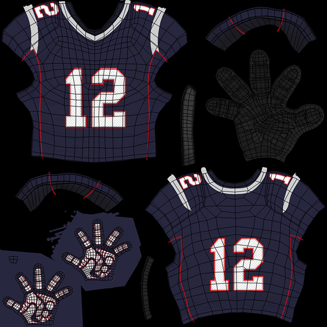 Football American Model - TurboSquid 1191028