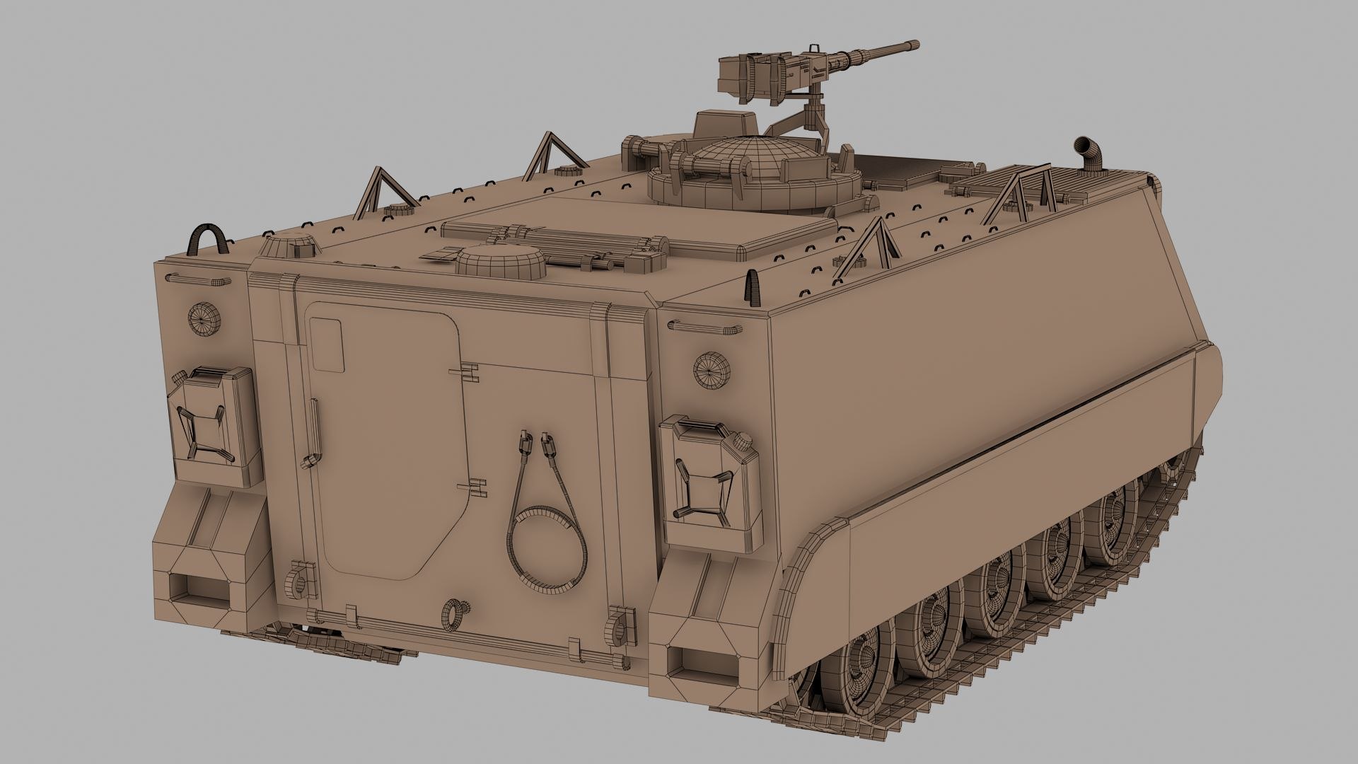 M 113 APC 3D Model - TurboSquid 1848188